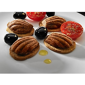 Lekue Red Silicone 9-Cup Madeleine Mold