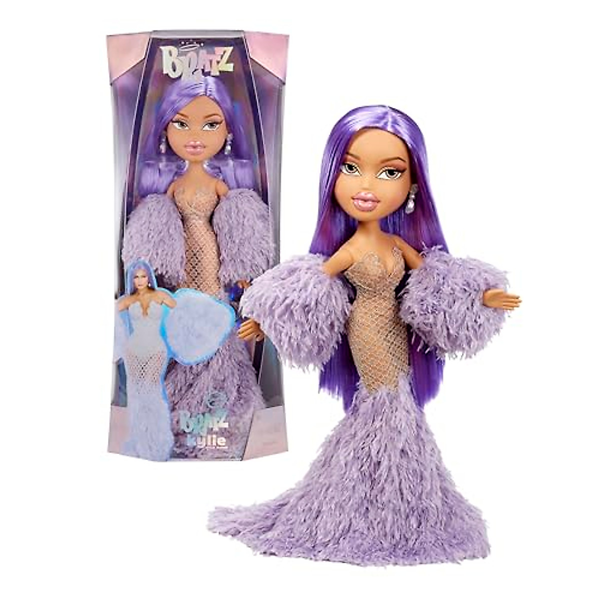 Bratz x Kylie Jenner 24-Inch Large-Scale Fashion Doll with Gown, 2 Feet Tall, Amazon Exclusive