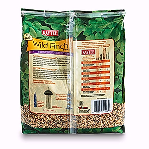 Kaytee Wild Finch Bird Food Stand Up Bag, 5 Pounds