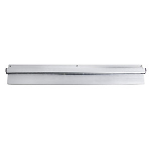 New Star 23923 Anodized Aluminum Slide Check Rack, 36-Inch, Silver