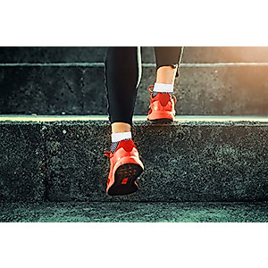 THEODORE MAGNUS Premium Compression Socks for Plantar Fasciitis, Foot Sleeves for Everyday and Pain Relief Treatment with Arch Support - White - Medium (1 Pair) - CS1-White-M