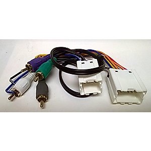 Wire Harness for Installing a New Radio into a Nissan, 350Z, 2003, 2004, 2005. Replace The Factory Bose or Premium Amplified System
