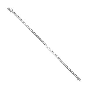 ARAIYA FINE JEWELRY 14K White Gold Natural Diamond Tennis Bracelet (2 cttw, I-J Color, I2-I3 Clarity), 7"