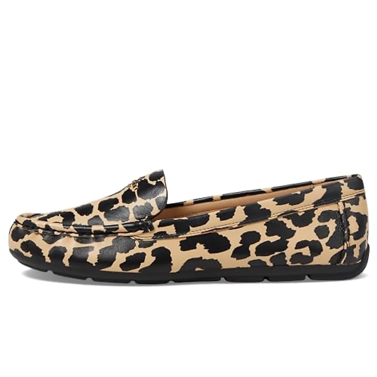 Coach Women's Marley Leopard Print Driver Driving Style Loafer, 10