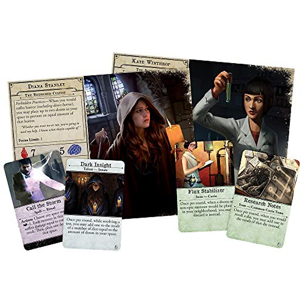 Arkham Horror The Dead of Night Board Game EXPANSION - New Scenarios, Investigators, and Horrors! Cooperative Mystery Game, Ages 14+, 1-6 Players, 2-3 Hour Playtime, Made by Fantasy Flight Games