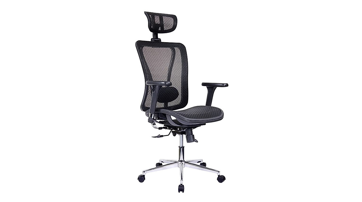 Techni Mobili Mesh Office Chair, Black — 🛍️ The Retail Market