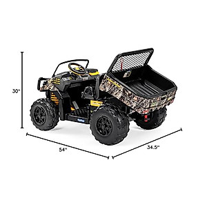Peg Perego John Deere Gator Xuv Children's Powered Ride Ons, Camo, One Size (Amazon Exclusive)