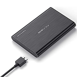 ACASIS 2.5" 160GB Portable External Hard Drive USB3.0 Hard Disk Storage Devices for PC,Laptop,(Black)