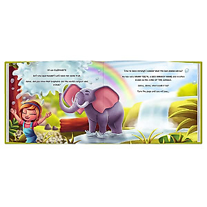 Personalized Name Story Book - Personalized Children's Book with Name On Every Page - Your Child is The Star of The Story - Book for Kids Aged 0-7