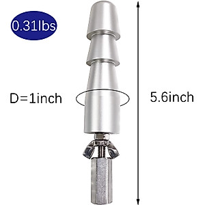 JQDML Reciprocating Linear Actuator 24V Pushing Force 6.6-44lbs Adjustable Stroke 20-80mm 0.78-3.15 inch 120rpm Variable Speed with Remote Control, DC Power Adapter, Stand Kit and Big End Connector