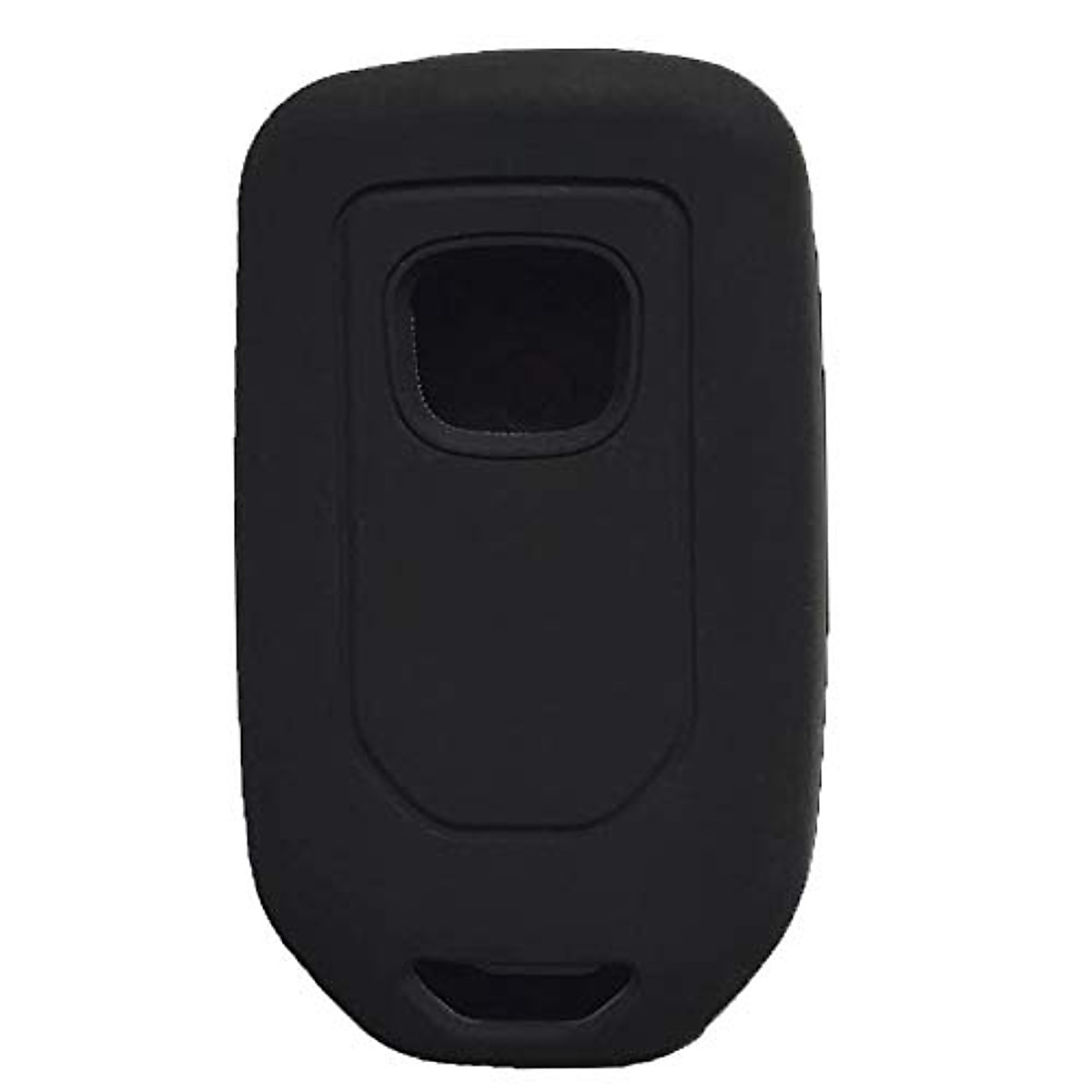 EXUNTECH 2Pcs Silicone Key Fob Cover Case Full Protector Remote Cover Case Skin Jacket for A2C81642600 2015 2016 2017 2018 2019 Honda Civic Accord Pilot CR-V 5 Buttons Smart Key, Black Pink