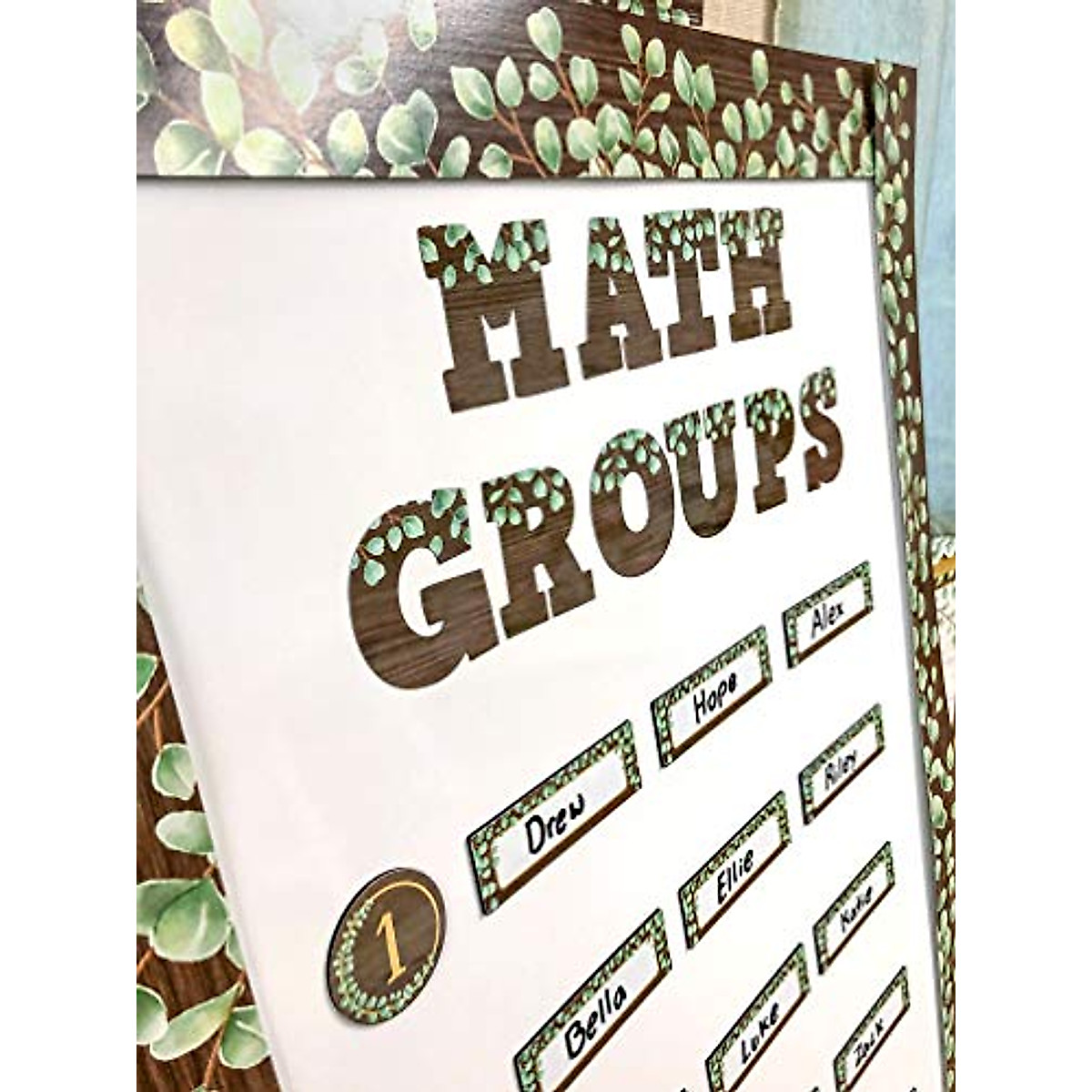 Teacher Created Resources Eucalyptus Bold Block 3" Magnetic Letters