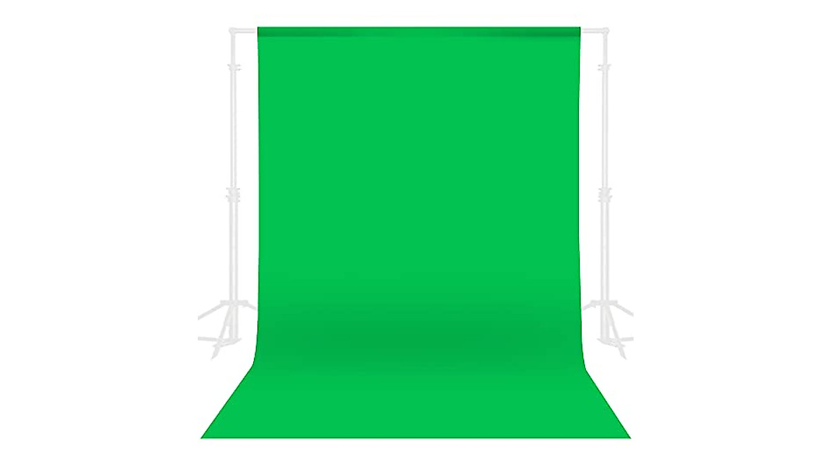 GFCC Green Screen Backdrop 8FTx10FT for Photography & Video