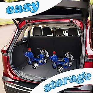 KID MOTORZ Lil Patrol Ride On Toy, 6V, Purple and Pink