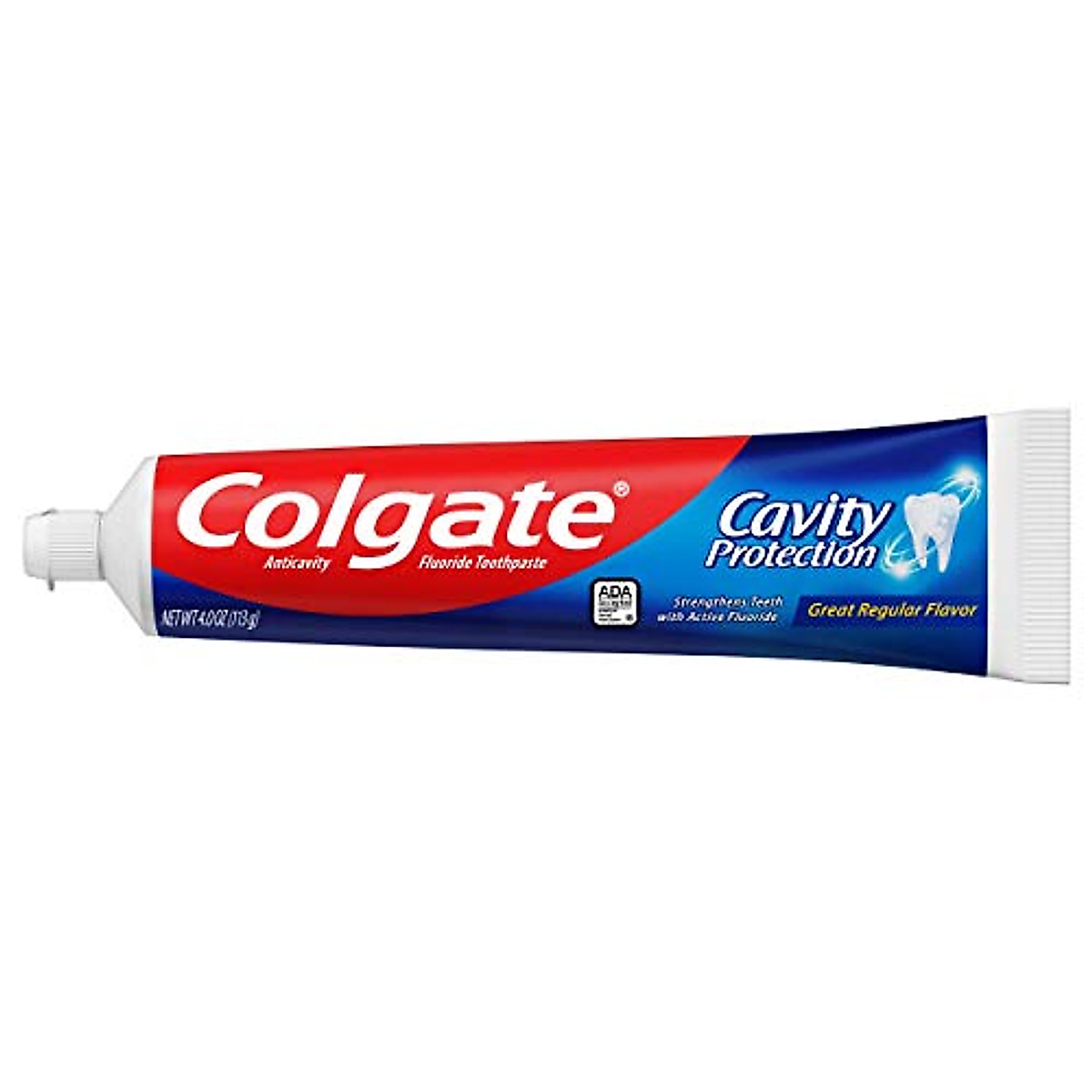 Colgate Cavity Protection Toothpaste with Fluoride - 4 Ounce (Pack of 6)