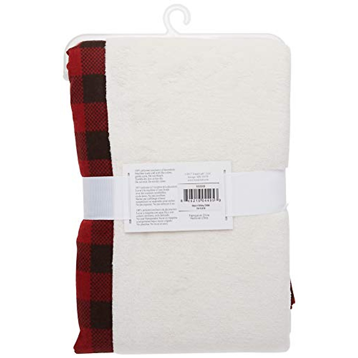 Trend Lab Northwoods Framed Soft Fleece Receiving Blanket, Moose Applique, 30x40 Inch (Pack of 1)