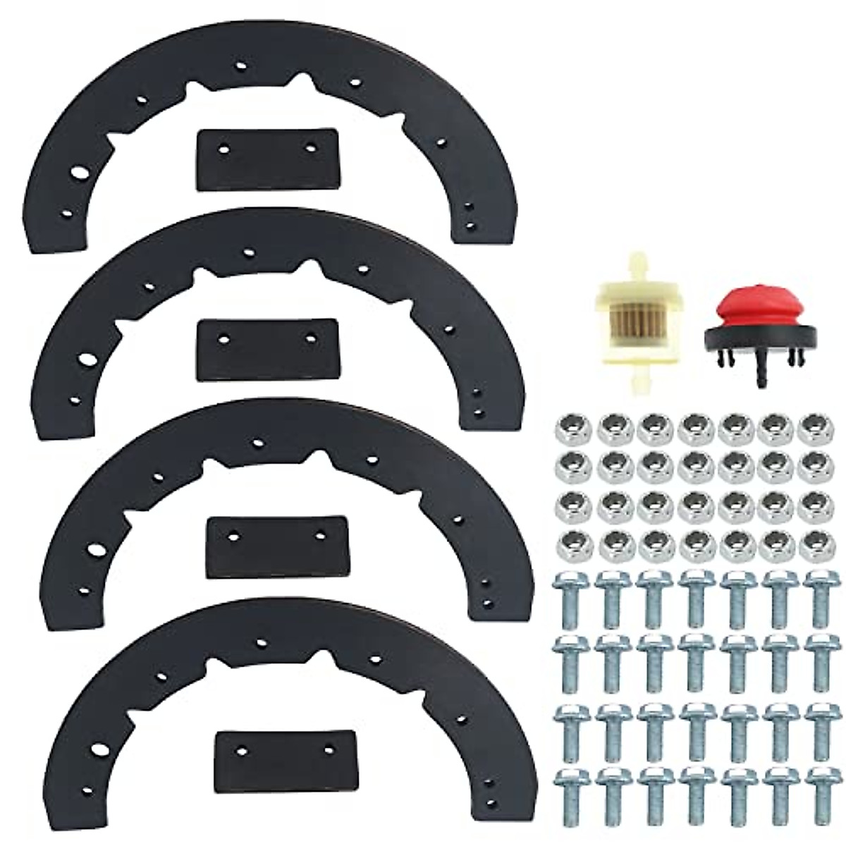 Masnln 753-0613 731-0782 731-0781 731-0780 Snowblower Paddles for MTD 20 21 inch 2-Cycle Single Stage Snowthrower