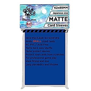 60PCS Matte Outer Card Sleeves Top Loading Pockets for Standard Kpop Photocards YGO Protective Sleeve for Easy Protecting 62x89mm (White)