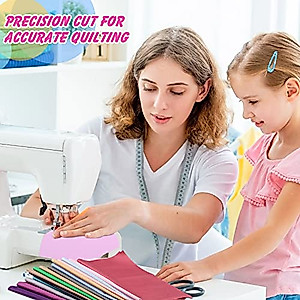 200 Pieces 10 x 10 Inches Solid Color Cotton Fabric Square Fabric Craft Fabric Scraps Multi Color Cotton Quilting Fabric Bundles Patchwork Precut for DIY Craft Sewing Clothing