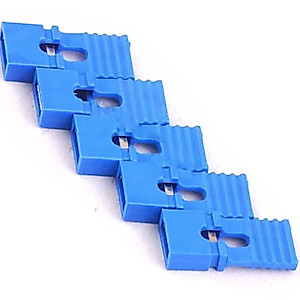 AIMPGSTL 50Pcs 2.54mm Pin Header Jumper Cap Lengthened Short Circuit Connection Cap Mini Micro Jumper Bridge Plug, Circuit Board Jumper Cap Shunts Short Circuit Cap for Arduino