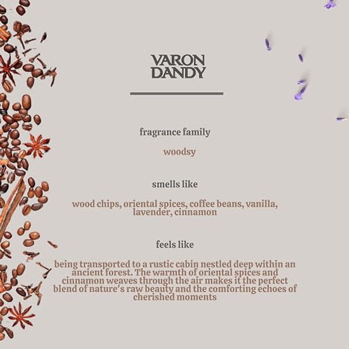 Varon Dandy Cologne 33.3 OZ