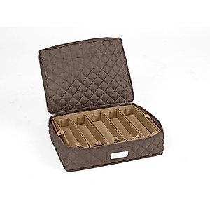 Covermates Flatware Storage - Washable and Stain Resistant, ID Window, Kitchen Storage-Bronze