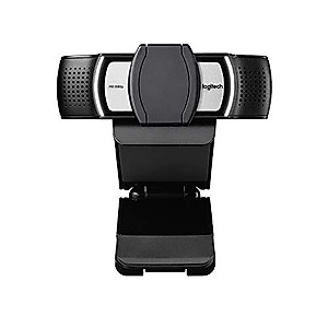 Logitech C930e 1080P HD Video Webcam - 90-Degree Extended View, Microsoft Lync 2013 and Skype Certified - Black