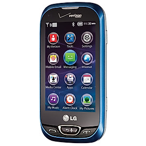 LG Extravert 2, Blue (Verizon Wireless)