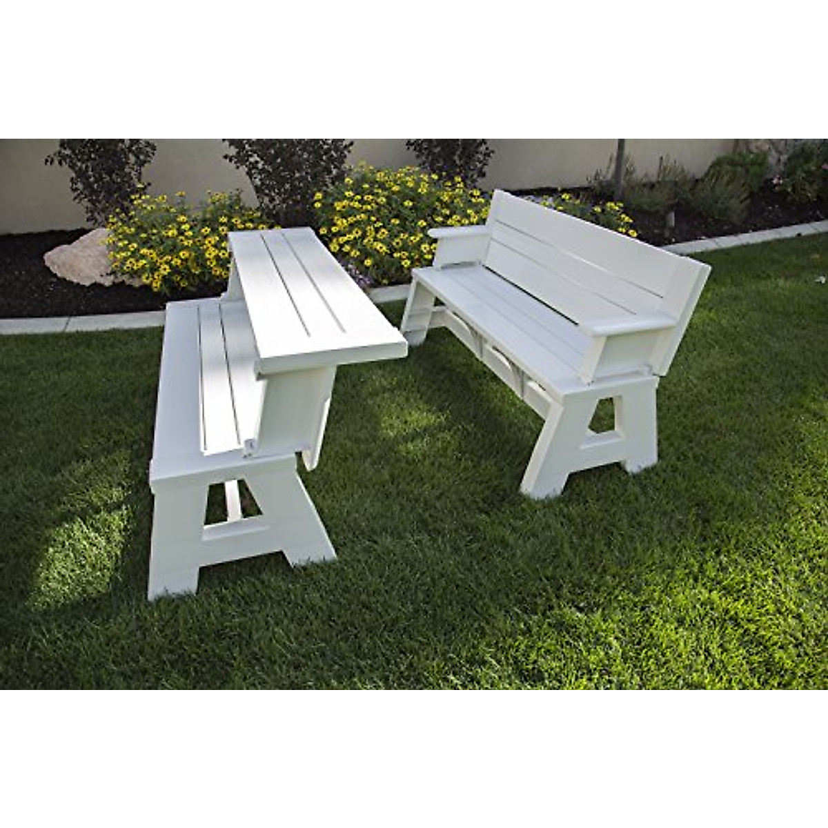 Premiere Products 5RCAT Resin Convert-A-Bench,White