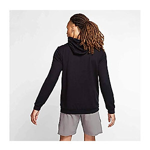 Nike Dry Hoodie Full Zip Fleece Black/White 2XL