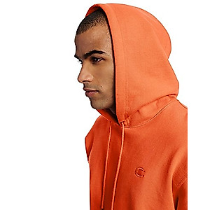 Champion Men's Hoodie, Powerblend, Fleece Striped Sweatshirt for Men (Reg. or Big & Tall)