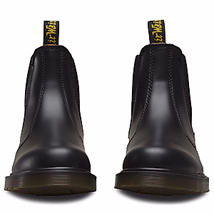 Dr. Martens Women's Leonore Burnished Wyoming Leather Boot, Black, 3 Medium UK (5 US)