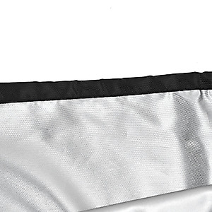 Heater Cover, Oxford 420D Good Flexibility Waterproof Cover Shrink Rubber Rope for Electric Heater for Home for Outdoor