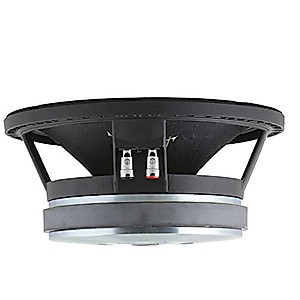 Massive Audio MC10II MC Series. 10 Inch, 800 Watts, 8 Ohm Pro Audio Midrange/Midbass Speaker for Cars, Stage and DJ Applications. Sold Individually.