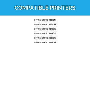 LD Remanufactured Ink Cartridge Replacements for HP 970XL & HP 971XL High Yield (2 Black, 1 Cyan, 1 Magenta, 1 Yellow, 5-Pack)