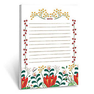 Ceibo Press To Do List Notepads (Set of 3) by Ana Sanfelippo | Cute Floral Stationary Memo Note Pads for Shopping List, Grocery List, Daily Planner, Weekly Planner use
