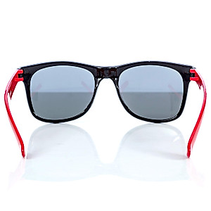 Guard Polarized Sunglasses (Black/Red)