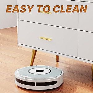 LYNSOM White Dresser for Bedroom, Modern 6 Drawer Dresser with Gold Handles, Wood Chest of Drawers for Kids Bedroom, Living Room