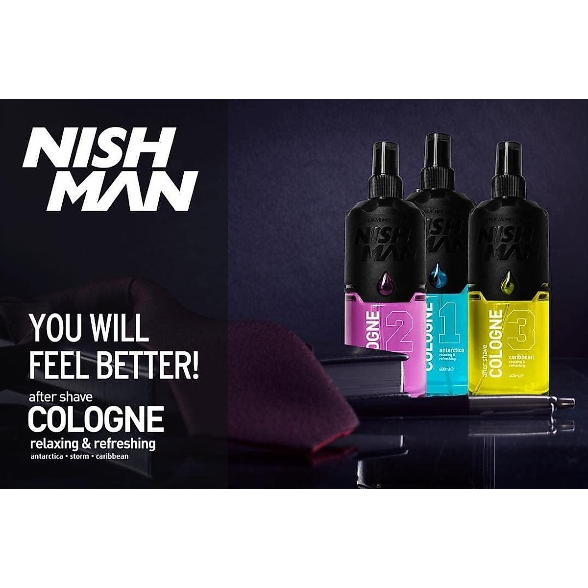 nishman After Shave Series (07 Gold One, 400ml)