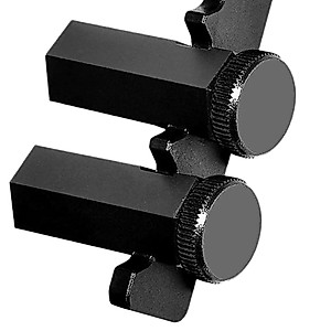 BREWIX Tall Stair Gauges Metal Stair Stringer Circular Layout Tool with Holder and Carabiner Clamp