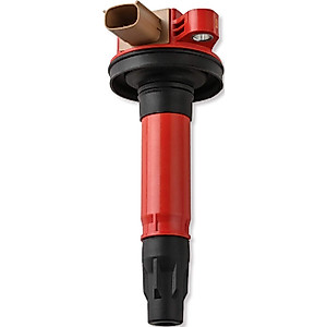 NEW MSD IGNITION COIL,RED,6-PACK,3-PIN CONNECTOR,2010-2016 3.5L V6 ECO-BOOST ENGINES,COMPATIBLE WITH FORD 2013-15 EXPLORER,2011-14 F-150,2013-16 FLEX,2013-15 TAURUS,LINCOLN 2013-14 MKT