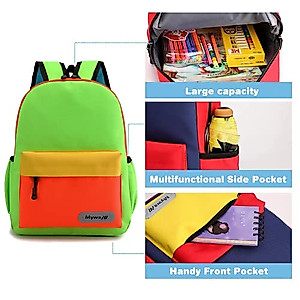 POWOFUN Kids Preschool Toddler Backpack Cute Cool Kindergarten Lightweight Daypack For Boys and Girls
