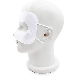 AMVR 100 pcs Disposable VR Face Mask Breathable Nonwoven Cover Pad for Meta Quest or Quest 2 / HTC Vive or Pro/PS VR/Gear VR/Meta Rift or Rift S,and Other VR Headsets