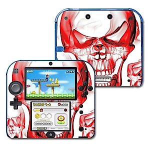 MightySkins Skin Compatible with Nintendo 2DS wrap Sticker Skins Melting Skulls