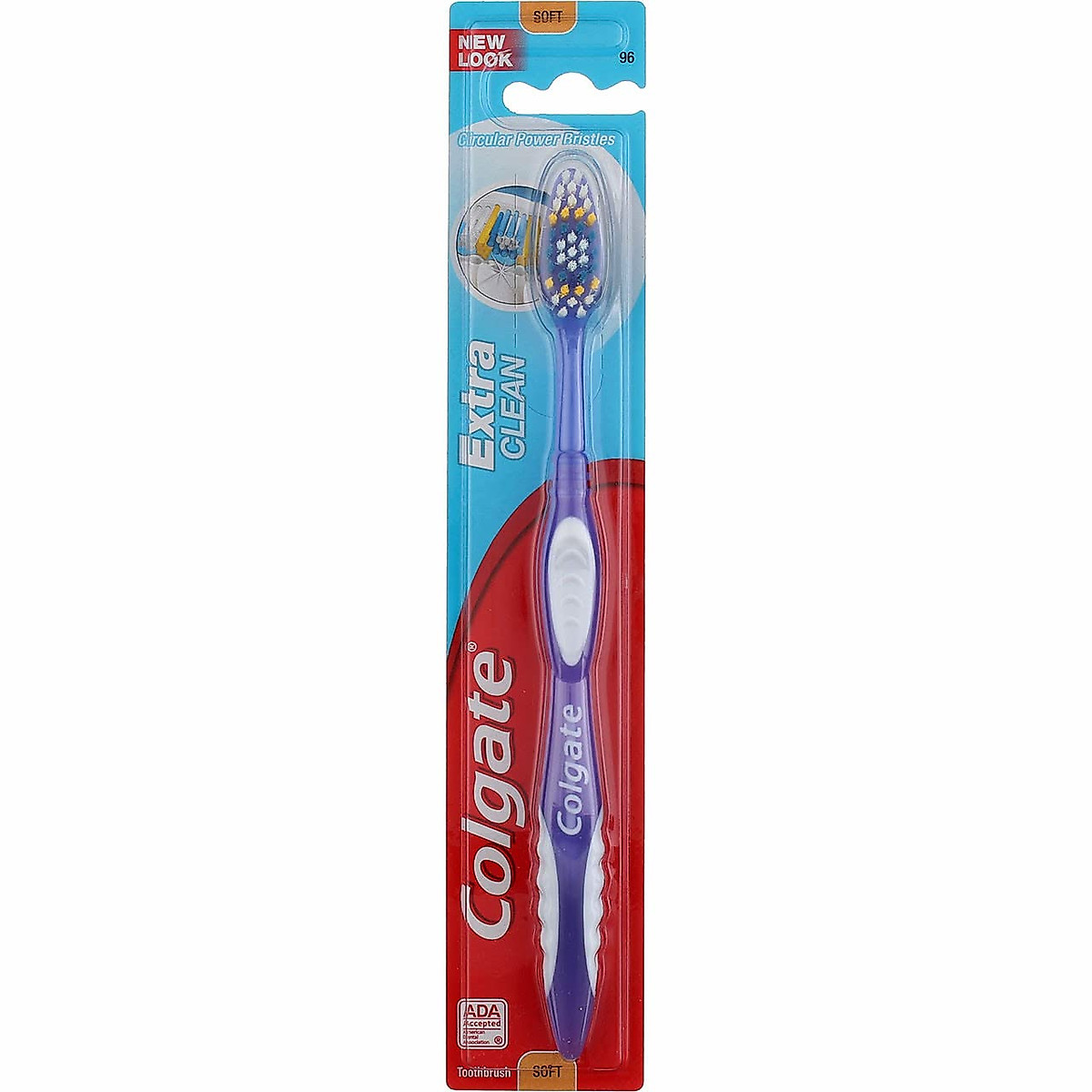 Colgate Extra Clean Circular Power Bristles Toothbrush Soft (Pack of 4)