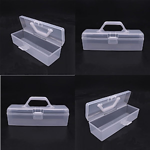 YUZUHOME White Yugioh Deck Box, Storage Case for Yugioh Cards, Yugioh Card Holder,Clear- 1 Pack