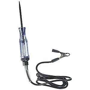 Biltek NPTC-ACT12-2O Long Probe Continuity Test (Circuit Tester 6V / 12V DC Systems Car Voltage)