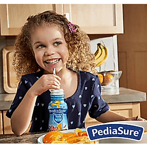 PediaSure Grow and Gain With Immune Support Shake | Complete Balanced Nutrition | Strawberry, Vanilla, and Chocolate Flavors Assortments It’s Great for Kids Breakfast, in a Lunch Box, and as a Snack! | 8 FL OZ Bottle- BETRULIGHT Value Pack of 6 (Assortmen