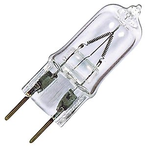 Satco S4611 25 Watt 240 Lumens T4 Halogen G8 Base 120 Volt Clear Light Bulb, Dimmable