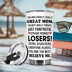 Trump Mom Tumbler, Trump Mom Mug, You Are A Really Really Great Mom Tumbler Funny Mom Cup You Are The Best Mom Gift For Momdy Mom Papa From Daughter Son Wife On Mothers Day Christmas Birthday
